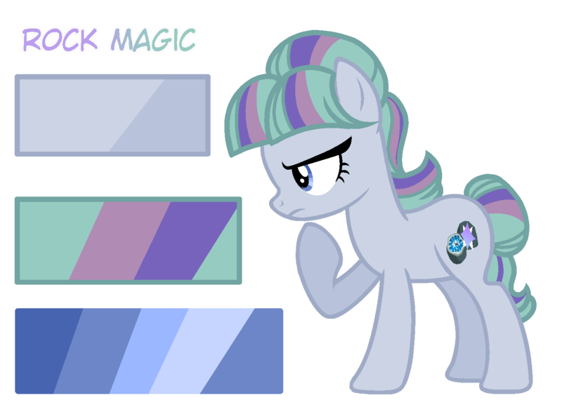 #2594129 - safe, artist:just-silvushka, derpibooru import, oc, oc:rock magic, unofficial ...