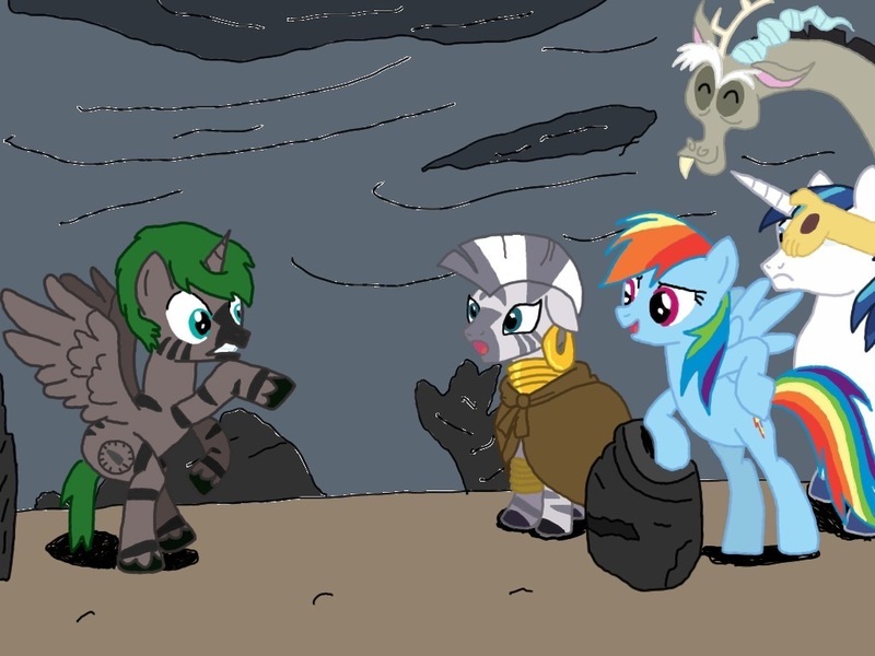 #2598137 - safe, artist:chanyhuman, derpibooru import, discord, rainbow ...