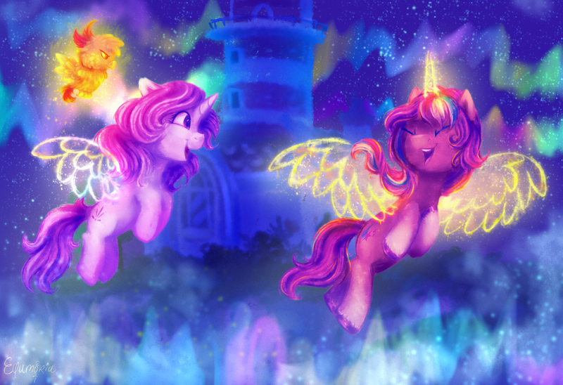 #2599440 - safe, artist:equmoria, derpibooru import, sunny starscout ...