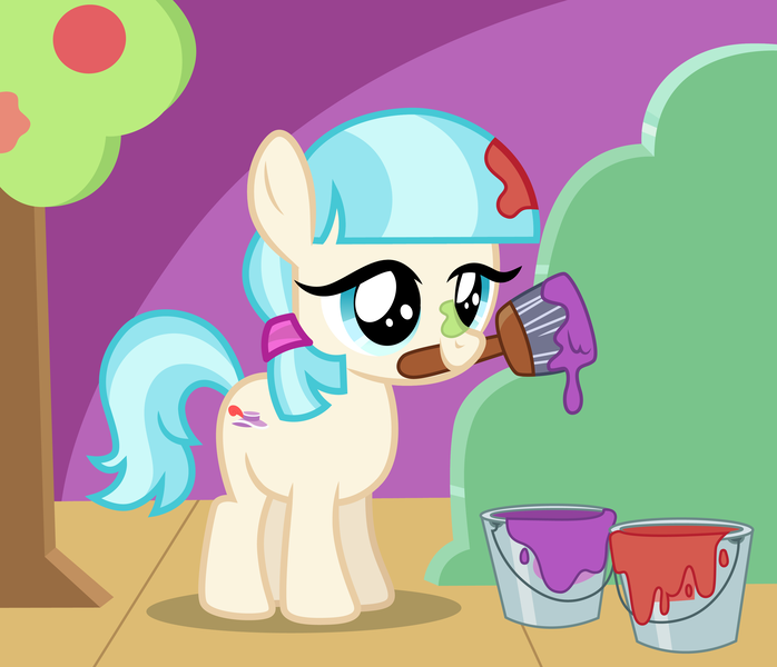 #2585737 - safe, artist:cloudyglow, derpibooru import, coco pommel ...