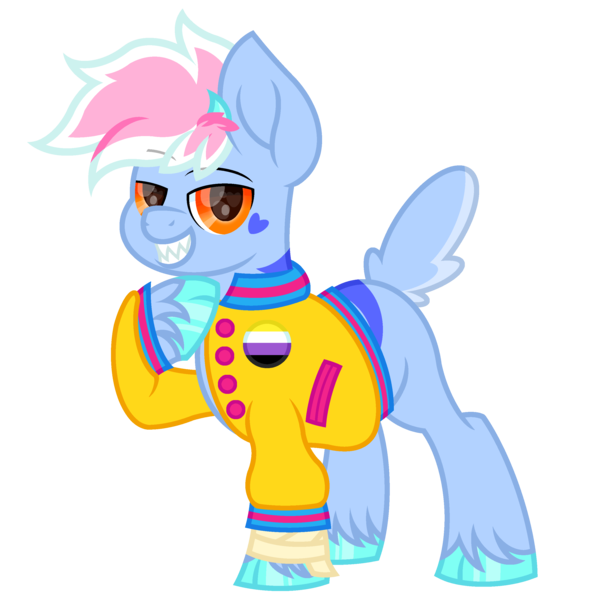 #2603396 - safe, artist:memeancholy, artist:ponkus, derpibooru import, oc, oc:ponk (ponkus ...