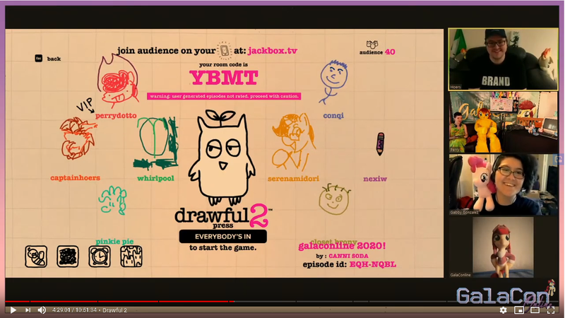 #2262579 - safe, derpibooru import, screencap, 2020, drawful 2, galacon, galaconline - Twibooru