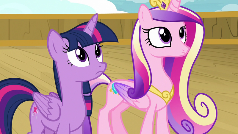 #2267700 - safe, derpibooru import, screencap, princess cadance, twilight sparkle, twilight ...