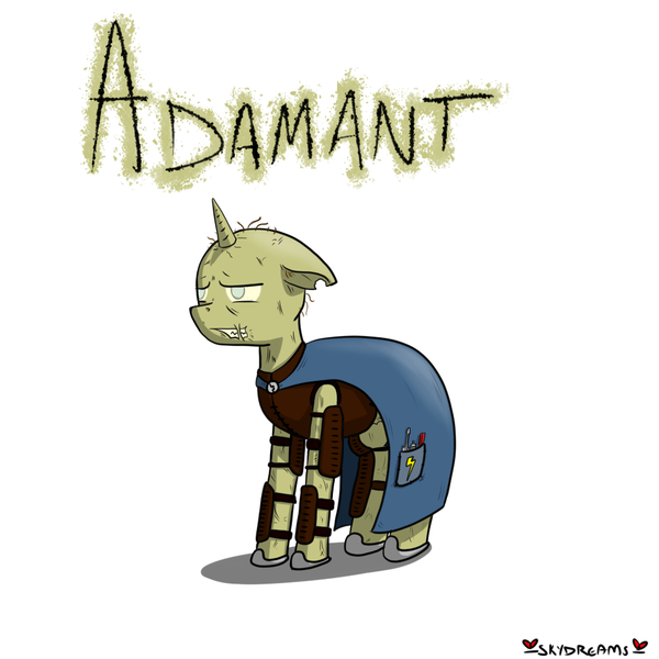 #2276663 - safe, artist:skydreams, derpibooru import, oc, oc:adamant ...