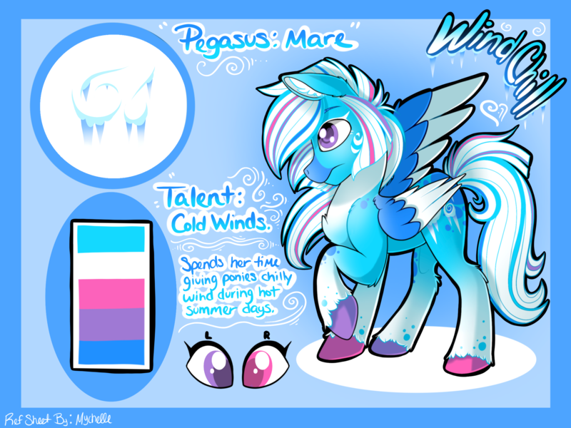 #2289893 - safe, artist:mychelle, derpibooru import, oc, oc:wind chill ...