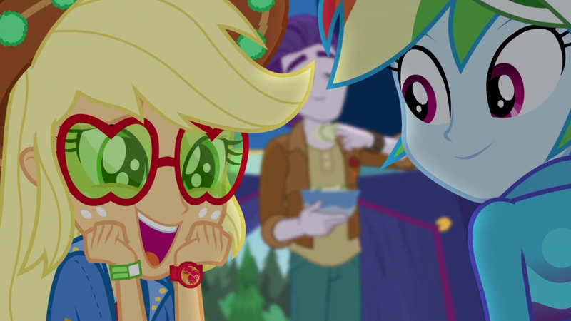 #2299507 - safe, derpibooru import, screencap, applejack, dirk thistleweed, rainbow dash ...