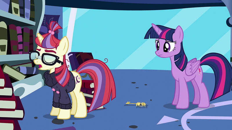 #2307117 - safe, derpibooru import, screencap, moondancer, twilight ...