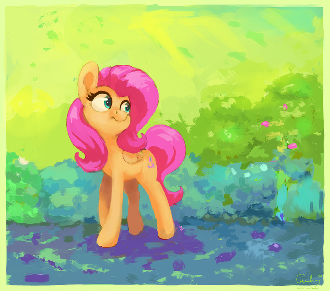 #2336586 - safe, artist:aemantaslim, derpibooru import, fluttershy ...