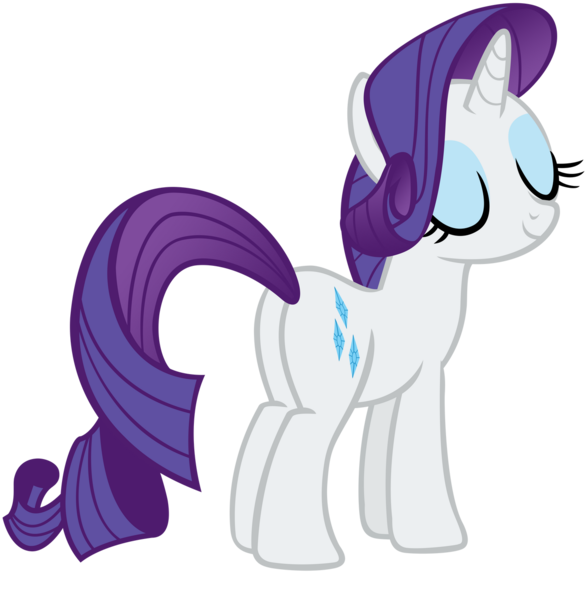 Rarity Filly Vector
