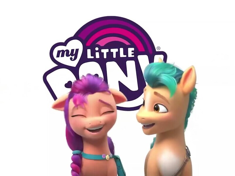 #2379949 - safe, derpibooru import, screencap, hitch trailblazer, sunny starscout, earth pony ...