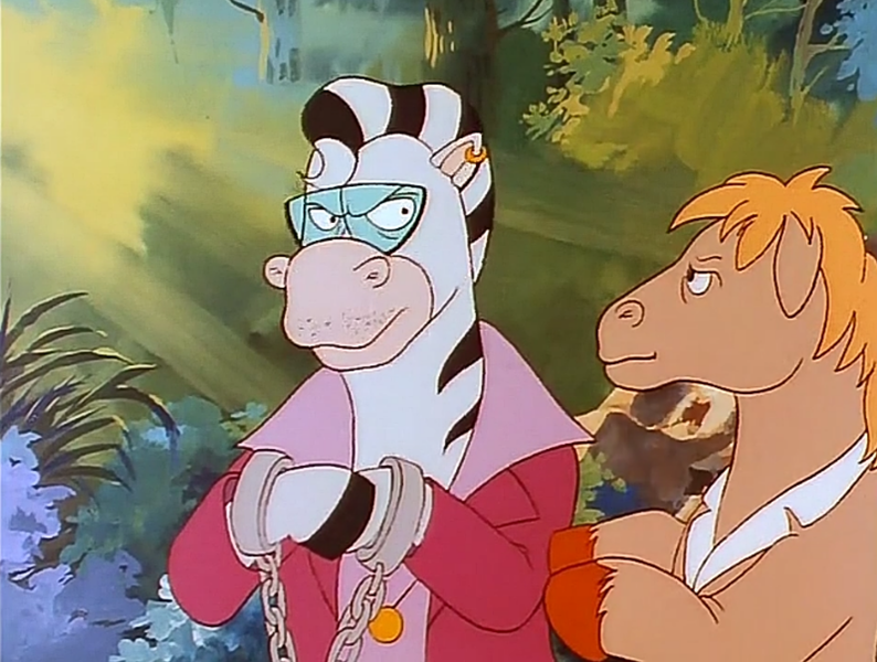 #2388265 - safe, derpibooru import, screencap, zeb, pony, zebra, bright ...