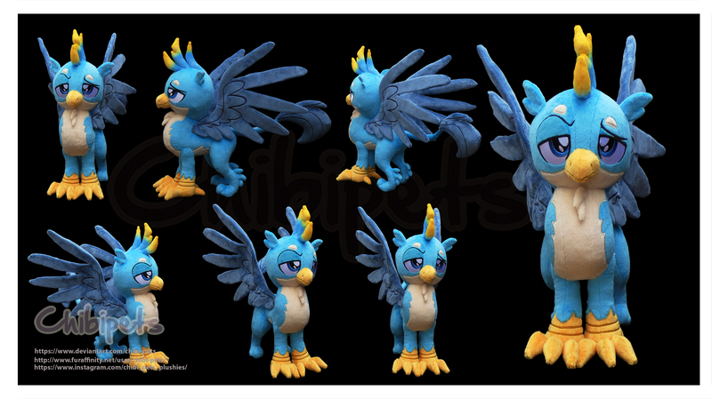 #2398818 - safe, artist:chibi-pets, derpibooru import, gallus, gryphon ...