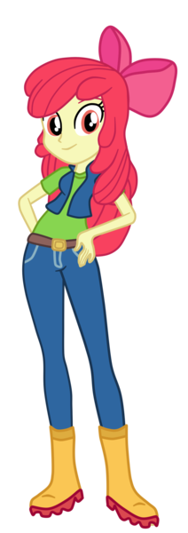 #2399862 - safe, artist:gmaplay, derpibooru import, apple bloom, equestria girls, image, older ...