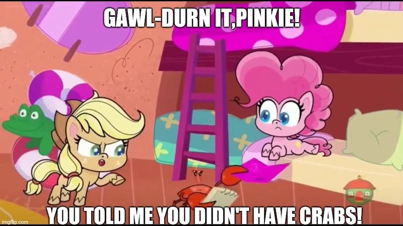 #2401071 - safe, derpibooru import, screencap, applejack, pinkie pie ...