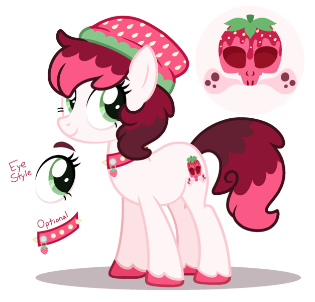 #2421331 - safe, artist:strawberry-spritz, derpibooru import, oc, oc:spookberry smiles, earth ...