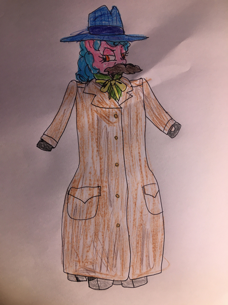 #2427421 - safe, artist:stackercoat, derpibooru import, cozy glow, king ...