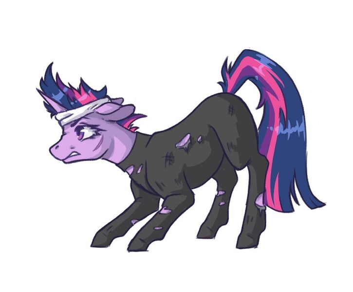 #2436583 - safe, artist:flaming-trash-can, derpibooru import, twilight sparkle, pony, unicorn ...