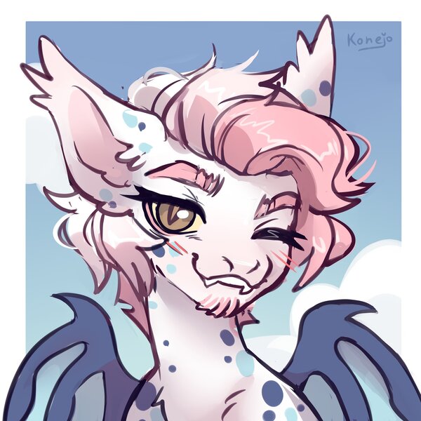 #2339018 - safe, artist:konejo, derpibooru import, oc, unofficial characters only, bat pony ...