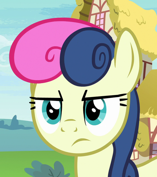 #2339198 - safe, derpibooru import, screencap, bon bon, earth pony, pony, triple threat, cropped ...