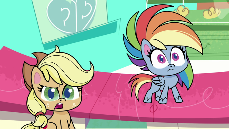 Mlp Applejack And Rainbow Dash