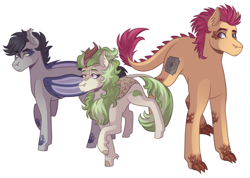 #2463947 - safe, artist:kikirdcz, derpibooru import, kirin oc, oc ...