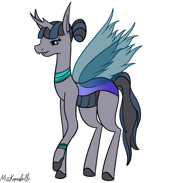 #2465393 - safe, artist:misskanabelle, derpibooru import, changeling queen oc, oc, unofficial ...