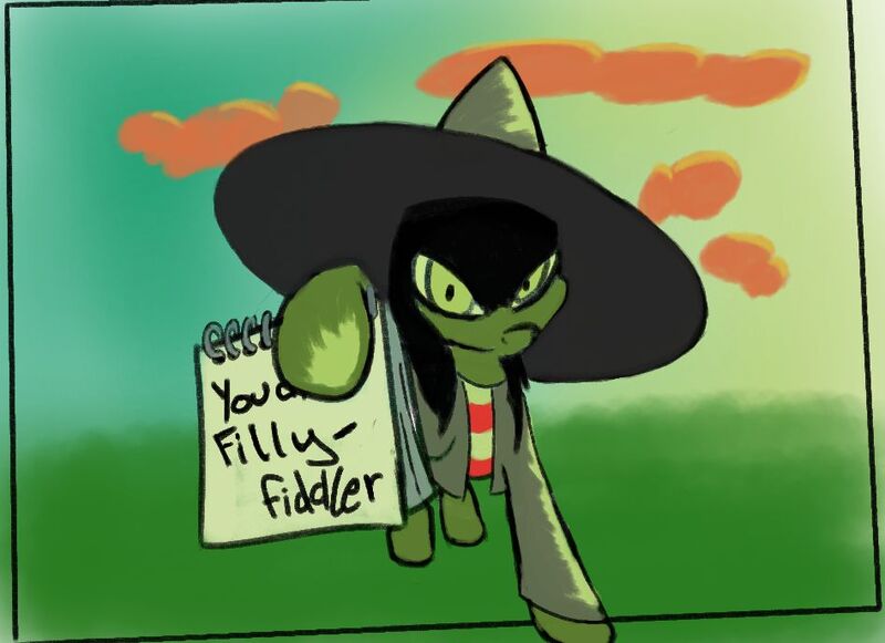 #2476077 - safe, artist:anonymous, ponified, pony, clothes, drawthread ...