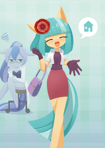 #2480637 - safe, artist:howxu, derpibooru import, coco pommel, princess ...