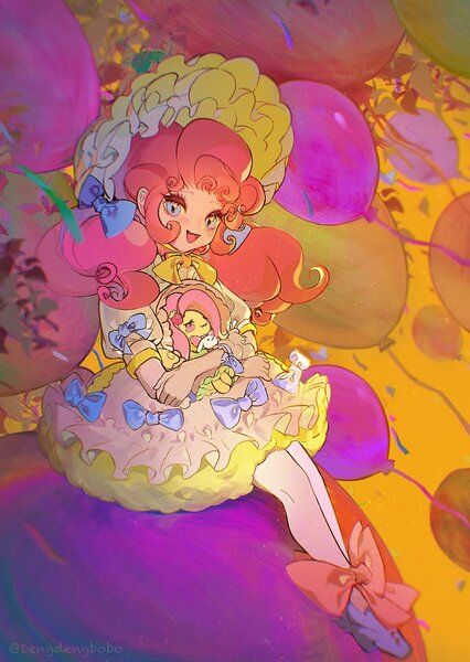 #2491750 - safe, artist:dengdengbobo, derpibooru import, angel bunny ...