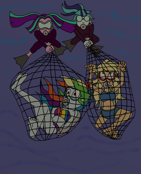 #2520957 - safe, artist:bugssonicx, derpibooru import, applejack, aria ...