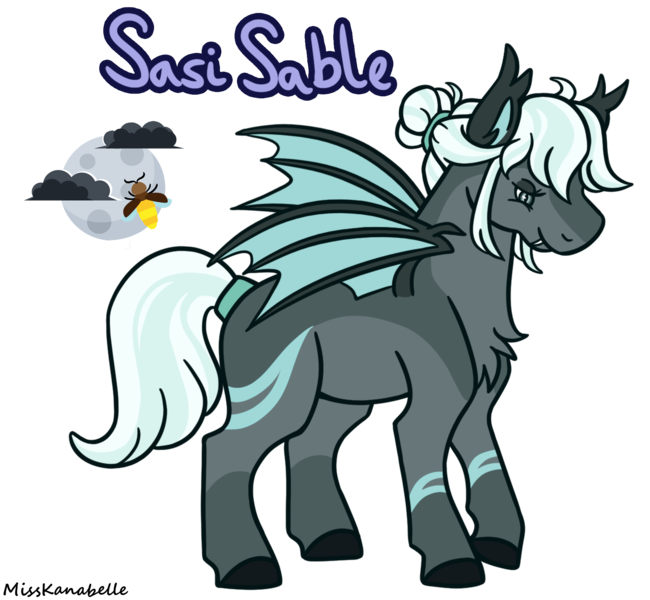 #2543583 - safe, artist:misskanabelle, derpibooru import, oc, unofficial characters only, bat ...