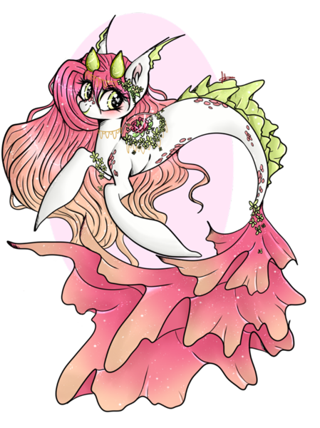 #2543139 - safe, artist:niniibear, derpibooru import, oc, unofficial characters only, merpony ...