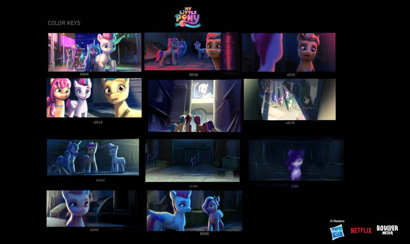 #2624229 - safe, artist:lorenzo paoli, derpibooru import, hitch trailblazer, izzy moonbow, pipp ...