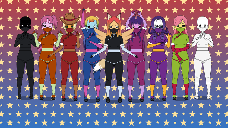 #2810499 - safe, derpibooru import, applejack, fluttershy, pinkie pie ...