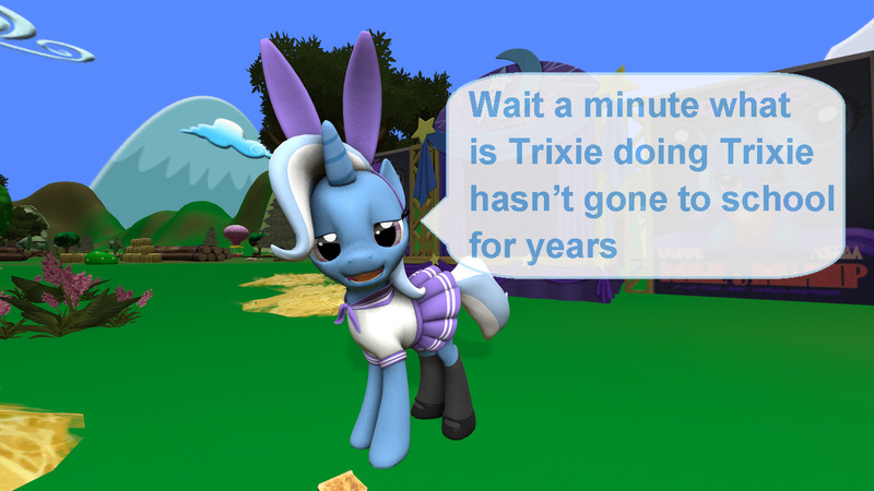 #2812599 - safe, artist:ask-the-luna-knight, derpibooru import, trixie ...