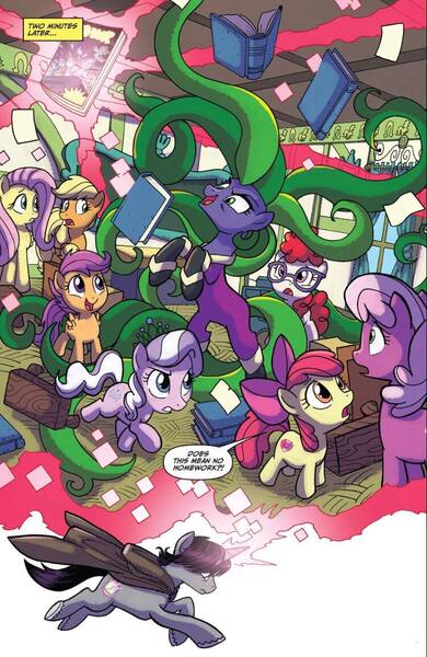 #2820069 - safe, artist:tonyfleecs, derpibooru import, idw, apple bloom ...