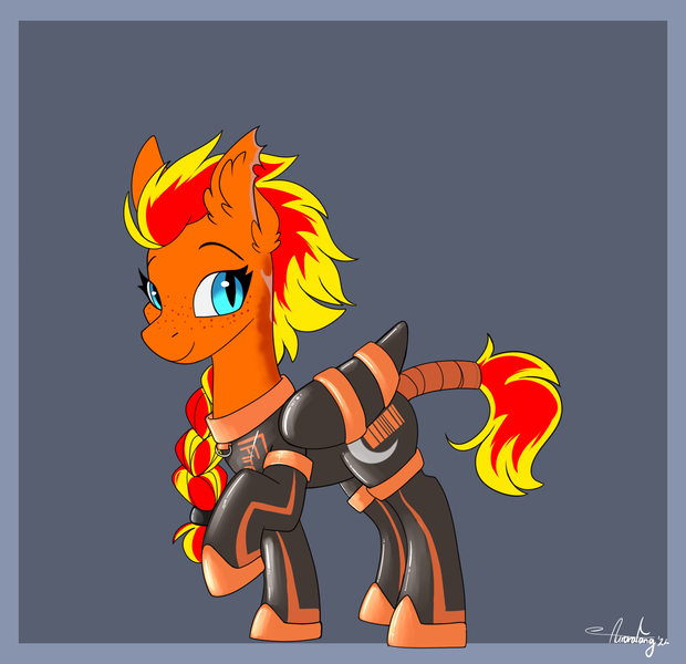 #2807331 - suggestive, artist:aurorafang, edit, oc, oc:fireheart(fire ...