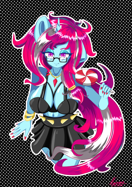 #2832049 - suggestive, artist:hisp, derpibooru import, oc, oc:sugar lace, unofficial characters ...