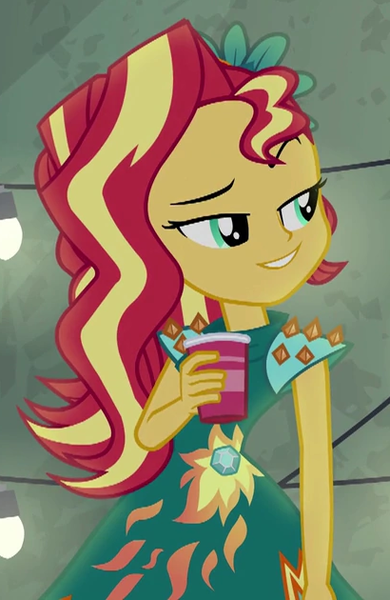 #2833795 - safe, derpibooru import, edit, edited screencap, screencap, sunset shimmer, equestria ...