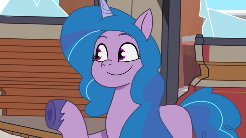 #2834338 - safe, derpibooru import, screencap, izzy moonbow, pony ...