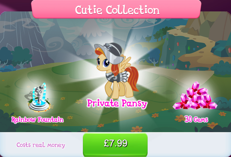 #2835005 - safe, derpibooru import, official, private pansy, pegasus, pony, armor, bundle, bush ...