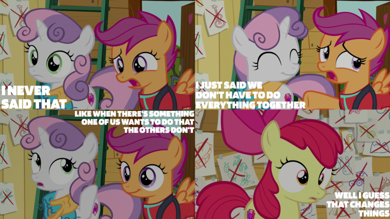 #2836103 - safe, derpibooru import, edit, edited screencap, editor:quoterific, screencap, apple ...