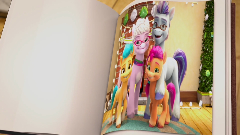 #2839556 - safe, derpibooru import, screencap, hitch trailblazer, sunny starscout, earth pony ...