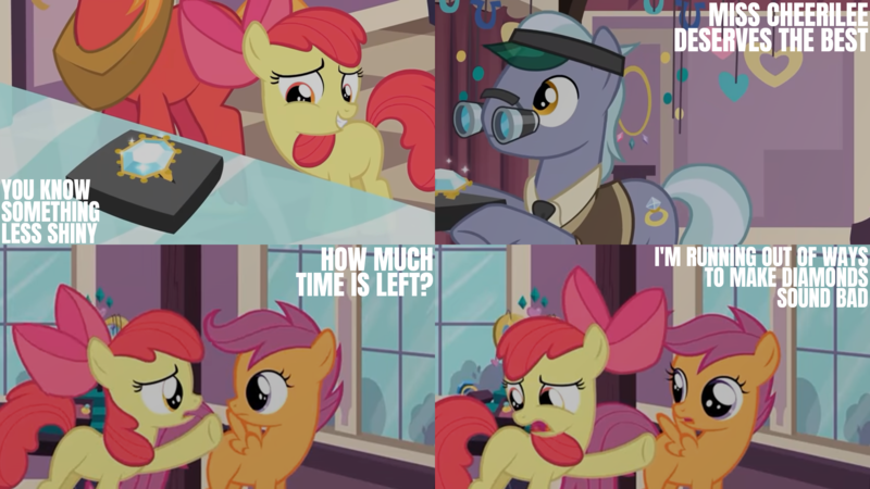 #2840594 - safe, derpibooru import, edit, edited screencap, editor:quoterific, screencap, apple ...