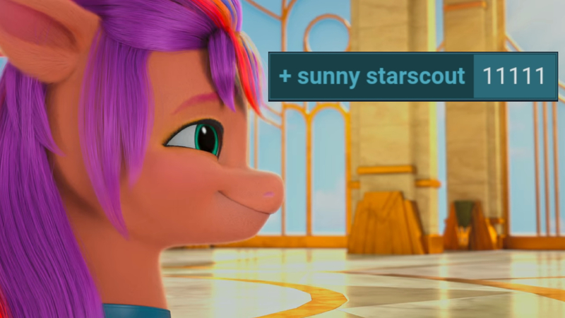 #2824083 - safe, derpibooru import, edit, edited screencap, editor:itsmgh1203, screencap, sunny ...