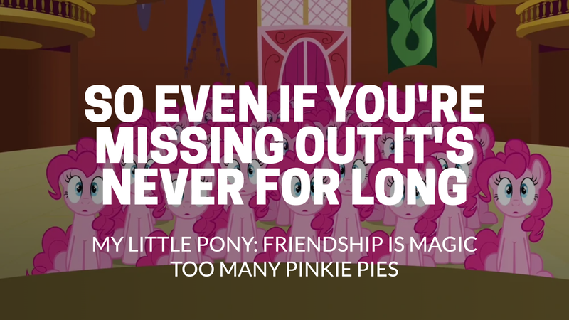 #2825496 - safe, derpibooru import, edit, edited screencap, editor:quoterific, screencap, pinkie ...