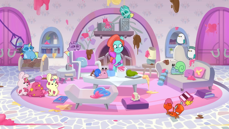 #2827803 - safe, derpibooru import, screencap, kenneth, bird, bunnycorn ...