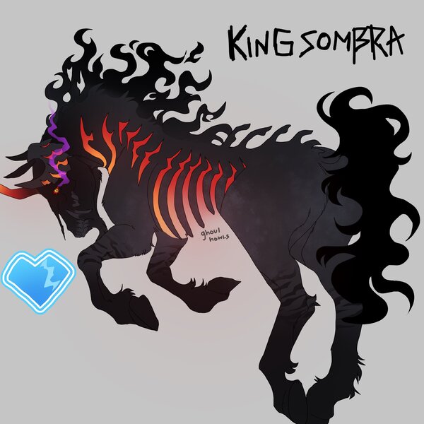 #2842946 - safe, artist:ghoulhowls, derpibooru import, king sombra ...