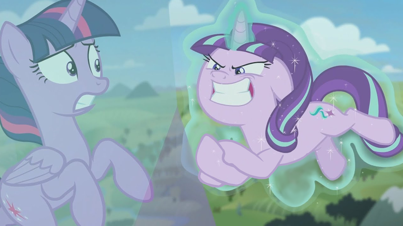 #2851315 - safe, derpibooru import, edit, edited screencap, screencap, starlight glimmer ...