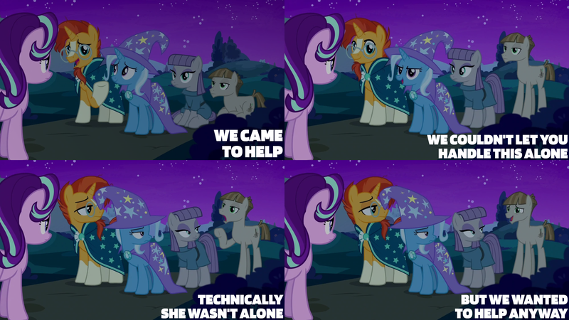#2852770 - safe, derpibooru import, edit, edited screencap, editor:quoterific, screencap, maud ...